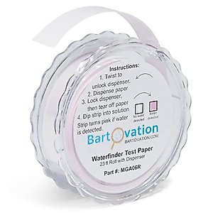 Qualitative Water Finder Test Paper for Traces of Water in Gasoline and Solvents [23 Foot Roll]