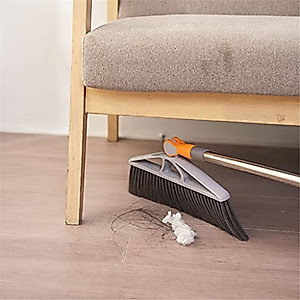 DOUBA Magic Broom and Dustpan Set for Home Cleaning Folding Dust Pan Floor Brush House Garbage Scoop Collector Rubber Grabber Wiper