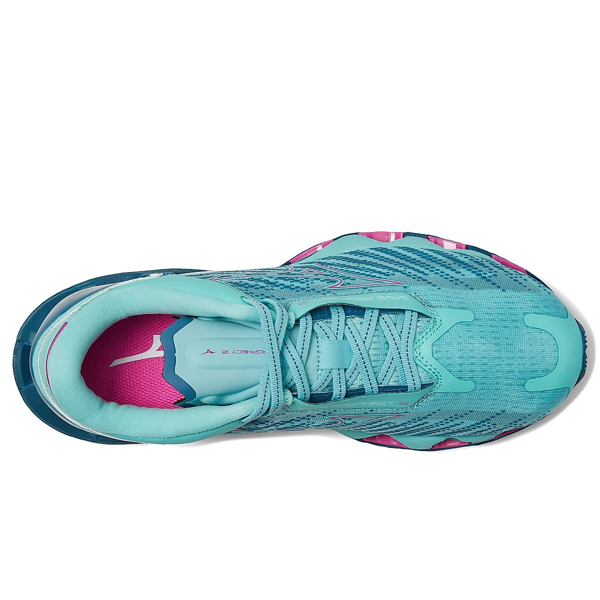 Mizuno Women's Wave Prophecy 12 Running Shoe, Antigua Sand, 9