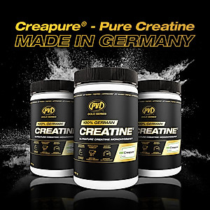PVL Creapure Creatine - 100% Pure German Creatine monohydrate Powder - 82 Servings - 410 g