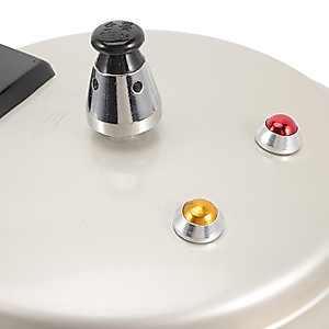 Cabilock 10 Quart Aluminum Pressure Cooker-Release Valve Aluminum Canning Pot Cooker Pot Stove Top Stove Safety