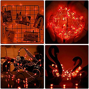 DmHirmg Valentine's Day String Light Party Decorations,Valentines Decorations Lights Operated for Holidays and Valentines Day Party Favors Supplies (USB & Battery Charge)