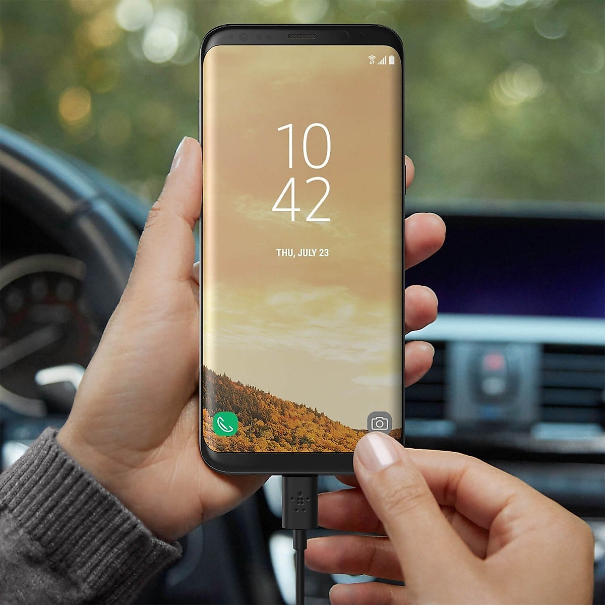 Belkin USB-IF Certified 2.0 USB-A to USB-C (USB Type C) Charge Cable, 6 Feet / 1.8 Meters, Black