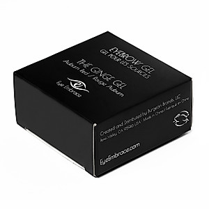 Eye Embrace The Ginge Gel: Auburn Red Eyebrow Pomade – Long Lasting, Highly-Pigmented, Buildable Formula, Cruelty-Free, Gluten Free, Talc Free