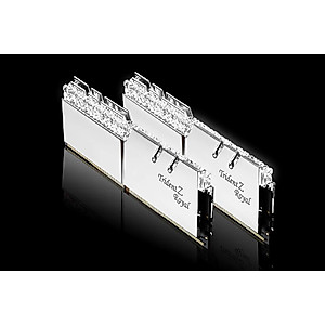 G.Skill 32GB DDR4 Trident Z Royal Silver 3600Mhz PC4-28800 CL16 1.35V Dual Channel Kit (2x16GB)