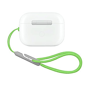 Lanyard Compatible with AirPods Pro 2, 2022 New Wireless Bluetooth Headphones Anti-Lost Lanyard Earbuds Cover Braided Rope (Green)