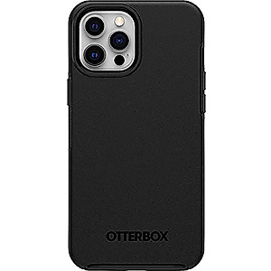 OtterBox Symmetry Case with MagSafe for iPhone 12 Pro Max - Non-Retail Packaging - Black