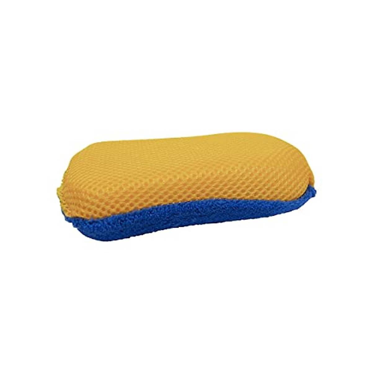 Treasure Gurus Microfiber Anti Scratch Double 2 Dual Sided Car Wash Detailing Scrub Sponge Vehicle Cleaning Tool, OneSize