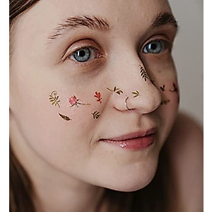 SkullParty Zifoan 5 pairs Nose Rings Hoop 20 Gauge Non Piercing Stainless Steel Clip-on Fake Nose Ring Body Jewelry (10PCS Inner Diameter: 5/16 (8mm))