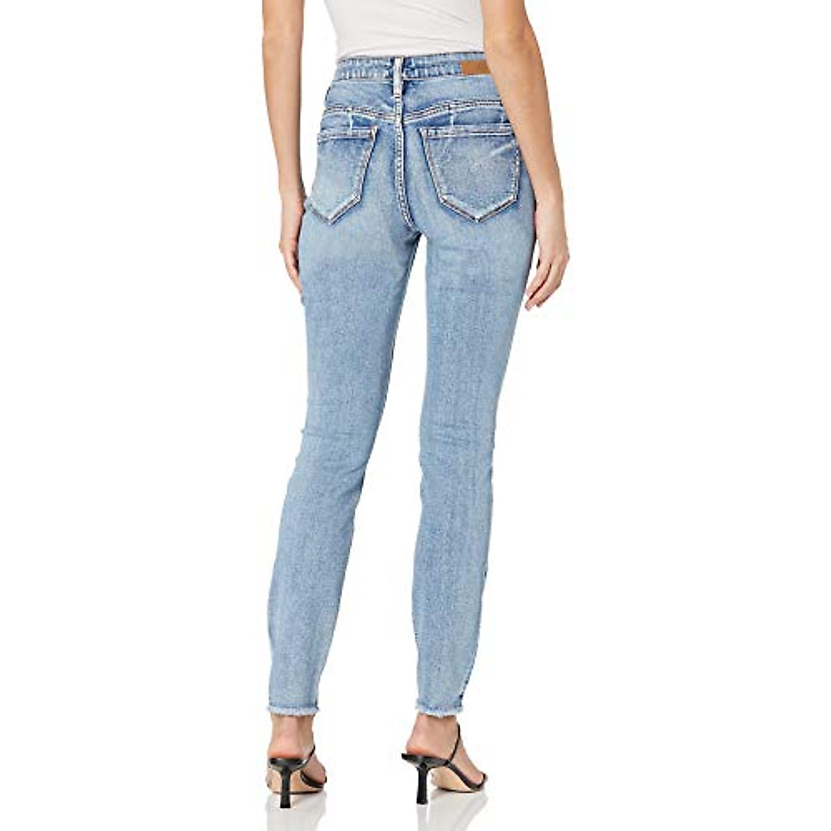 JAG Jeans Women's Cecilia Mid Rise Skinny Jeans-Legacy, Soho Blue, 0