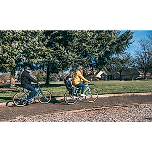 Burley Dash® FM Child Bike Seat, Black/Grey, FM - Frame Mount