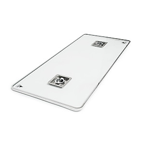 Outland Fire Table 3 Piece Rectangle Accessory Set - Tempered Glass Lid Insert, Tempered Glass Wind Guard Fence and Water Resistant Durable Cover for Series 401/403 Outdoor Propane Fire Pit Tables