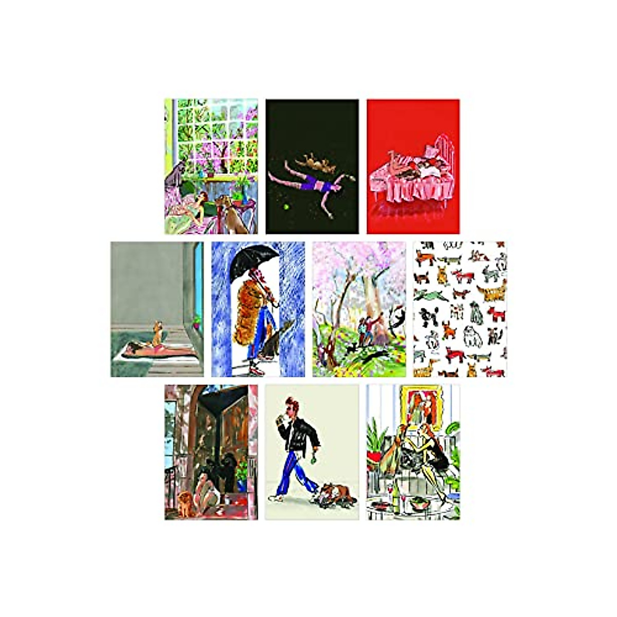 Dog Box: 100 Postcards by 10 Artists