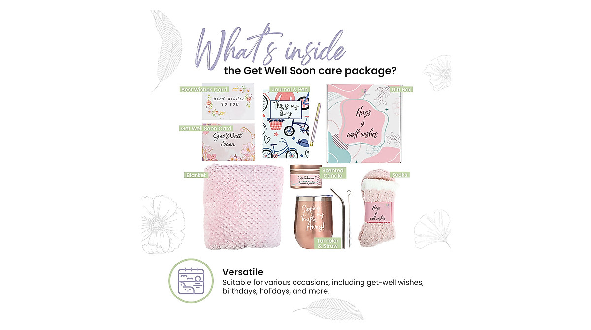 Hugs & Well Wishes Collection Get Well Gifts for Women