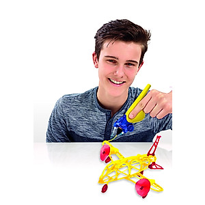 Giochi Preziosi IDO3D Ultra, Set of 2 Tubes, Creative Hobbies, 3D Drawing, New Formula of Gel That Dries Quickly, 1 UV Lamp, 1 Mould Plate, 1 Layer, 1 Guide, Random Models, from 8 Years, Dd000