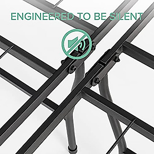 ZINUS SmartBase Heavy Duty Mattress Foundation / 18 Inch Metal Platform Bed Frame / No Box Spring Needed / Sturdy Steel Frame / Underbed Storage, Full
