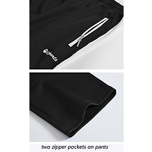 YSENTO Men's Tracksuits Set Outfits 2 Piece Jogging Suits Warm Up Running Track Sets Sweatsuits White M