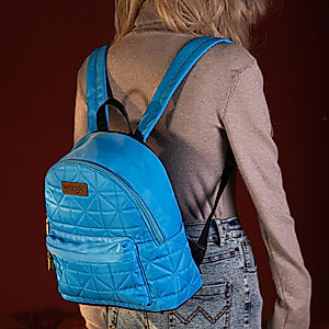 Montana West × Wrangler Backpack Purse for Women Quilted Backpack for Casual