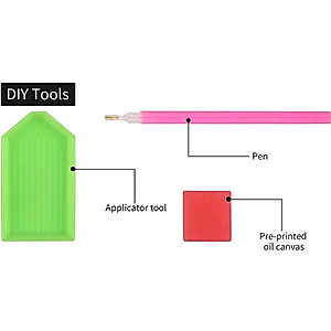 F-CANLAN Round Full Drill Diamond Painting Set, 5D God Cross Paint with Diamonds Cross Jesus Diamond Art Painting by Numbers for Adult Little Angel Diamond Painting with Gem Room Decor (12X16 inches)