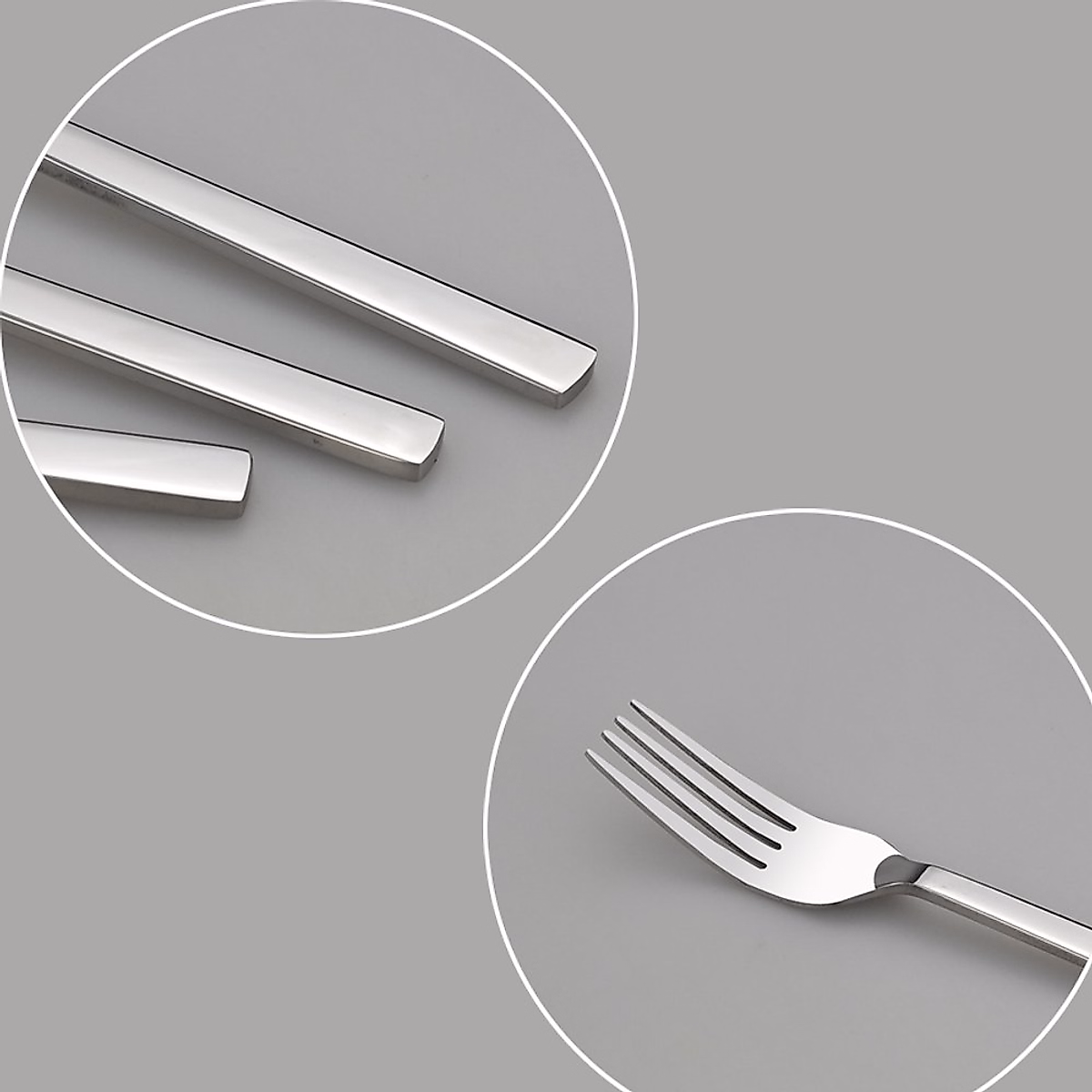 Doryh Stainless Steel Dinner Forks, 7.87-Inch Table Fork, Set of 12