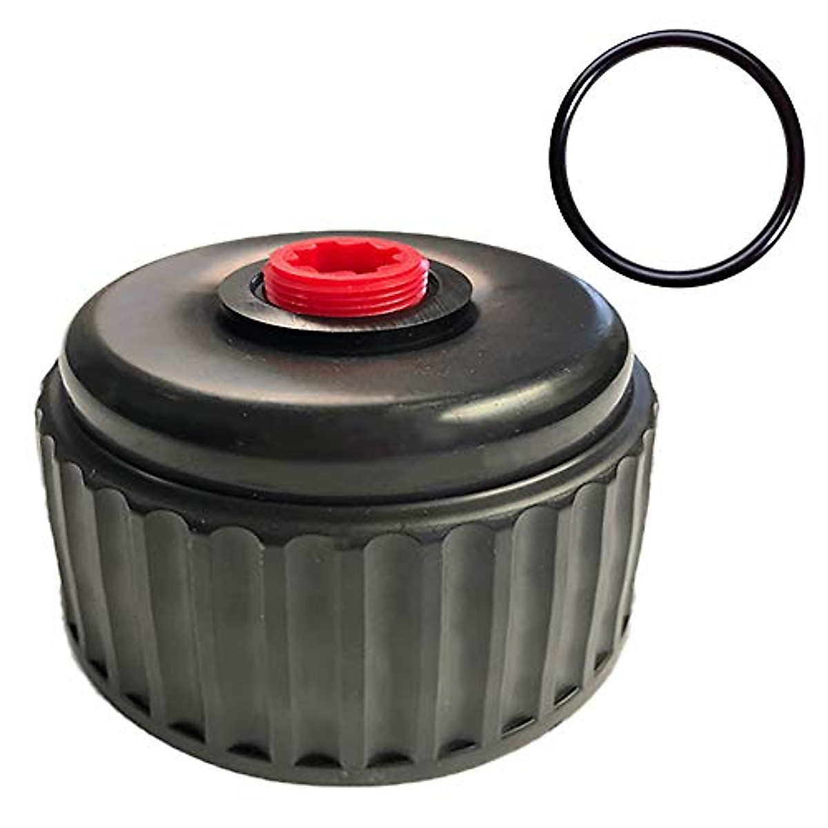 Racing Fuels RC-3042 Replacement Jug Cap. Fits VP Racing Utility Jugs. Extra O-Ring Included. This product is not created or sold by VP Racing Fuels or Scribner.