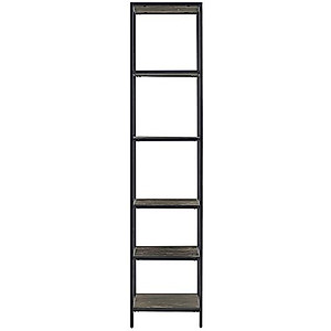 Crosley Furniture Jacobsen Narrow Etagere, Brown Ash