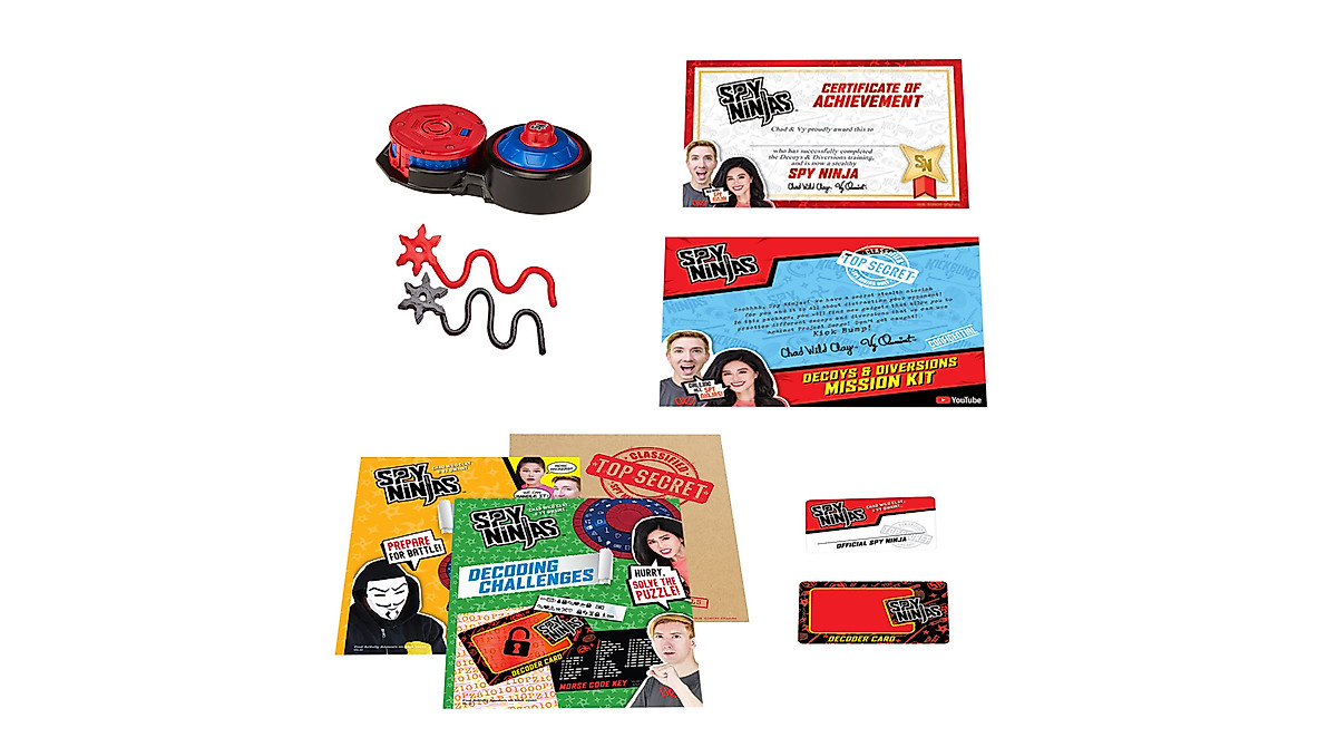Spy Ninjas 11-Piece Mission Kit - Ultimate Decoy Gear