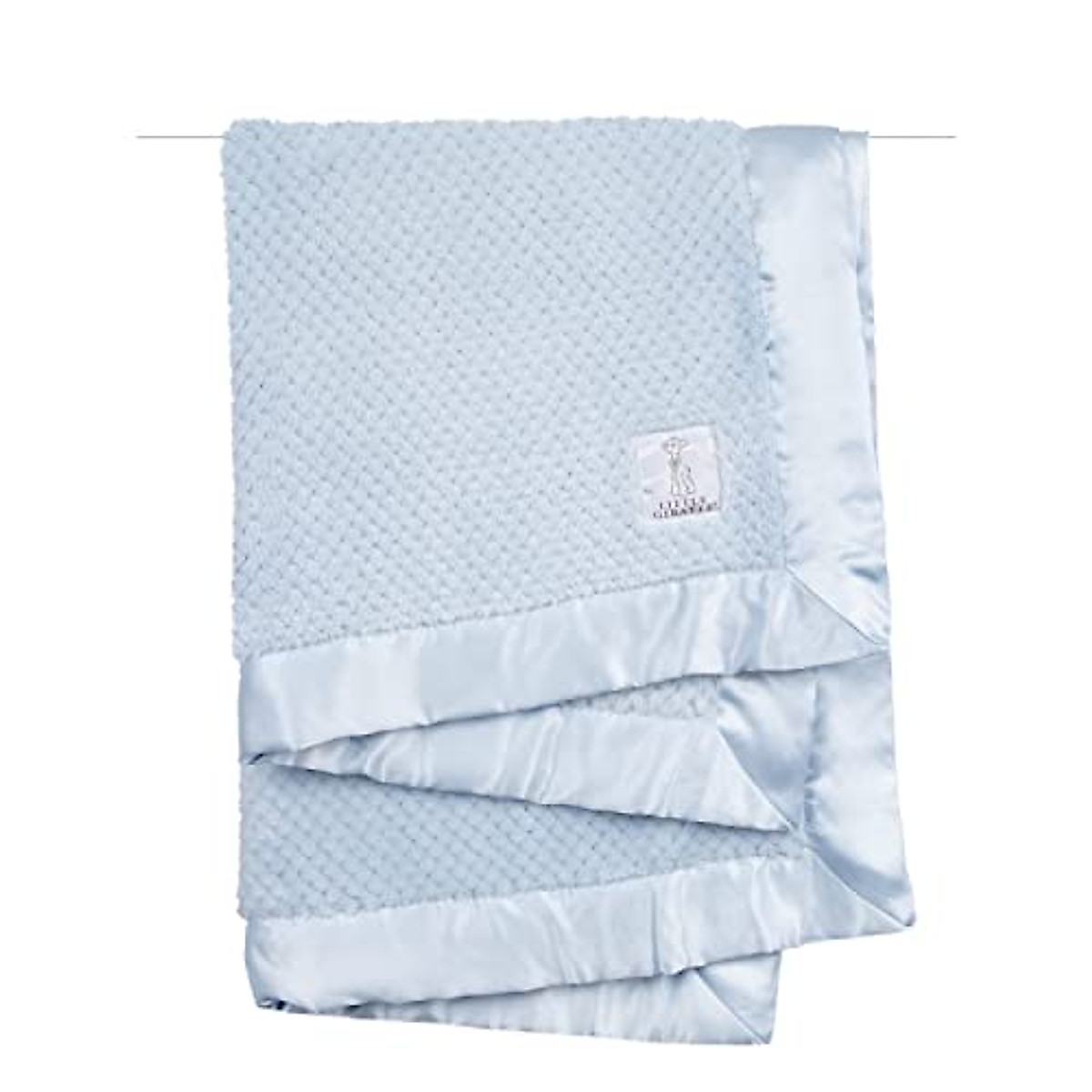 Little Giraffe Honeycomb Baby Blanket 29" x 35", Blue