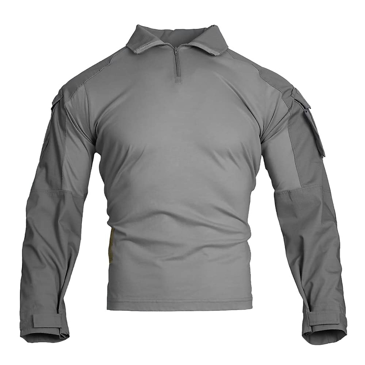 EMERSONGEAR Combat Airsoft Tactical Shirts for Men Long Sleeve Military (Wolf Gray, S)
