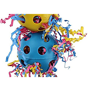 1088 Stuff Balls Bonka Bird Toys Shredding Colorful Parrot African Grey Amazon Quaker Budgie Finch