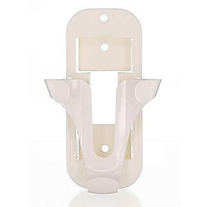 Hunter Wall Mount Bracket for 99122, 99123, RAN003, K047402 and Other Same Style Handheld Remote Control transmitters - 99122WM - White
