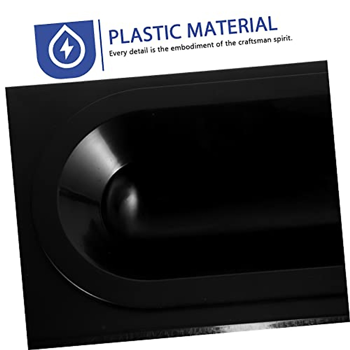 FUNOMOCYA Ice Cream Machine Accessories Ice Cream Accessories Receiving Plastic Large Black