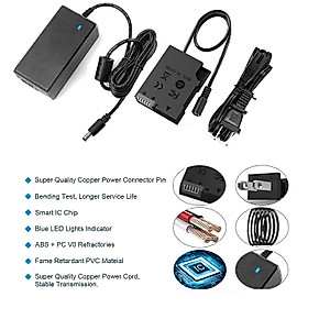 F1TP EH-5 Plus EP-5A AC Power Adapter DC Coupler Kit for Nikon D3100 D3200 D3300 D5200 D5300 D5500 Cameras.