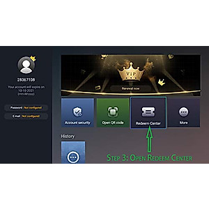 FEWQU IPTV Brazil HTV Box Renew Code One Year of TV Movies Channel Service Compatible with Hbox 3 5 6+ 7 8, A2.3 H.TV