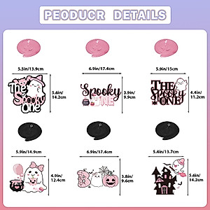 The Spooky One Banner Halloween Birthday Party Decorations Halloween Birthday Banner for Halloween 1st Birthday Party Decorations Spooky One Birthday Decorations