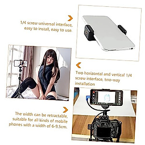 1 Set 10Pcs Accessories Phone Holder Kick Stand for Phone Cellphone Stand Mobile Holder Phone Mount Tripod Phone Rack for Tripod Phone Tripod Adapter eva Lens Intelligent Abaodam