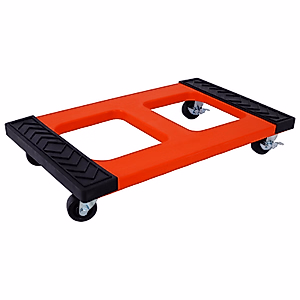 Furniture Moving Dolly, Furniture Movers Dollys with Wheels, Portable Moving Rollers Leg Dollies for Heavy Furniture, 4 Wheels Flat Dolly, Poly Mover's Dolly,1200 Lbs Capacity, 30 in x 18 in (1)