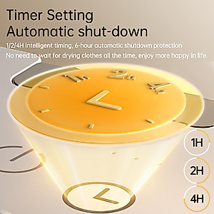 Yulisa 110V Retractable Clothes Dryers 600W Portable Clothes Dryer 3.5cft Non-punching Wall Dryers Suitable for Underwear Lightweight Clothes Baby Clothes Small Clothes Dryer for Apartment RVs Dorms