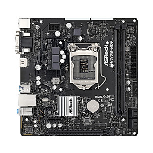 ASRock H370M-HDV LGA1151/ Intel H370/ DDR4/ SATA3&USB3.2/ Micro ATX Motherboard