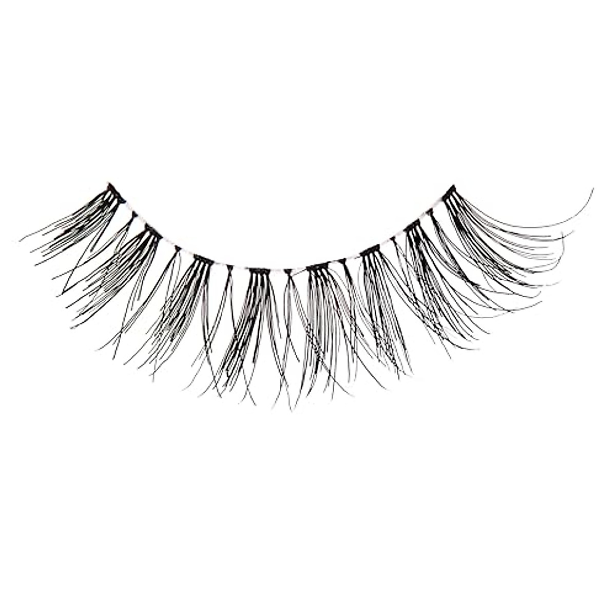 KISS So Wispy, False Eyelashes, Style #11', 12 mm, Includes 5 Pairs Of Lashes, Contact Lens Friendly, Easy to Apply, Reusable Strip Lashes, Glue On, Mulitpack