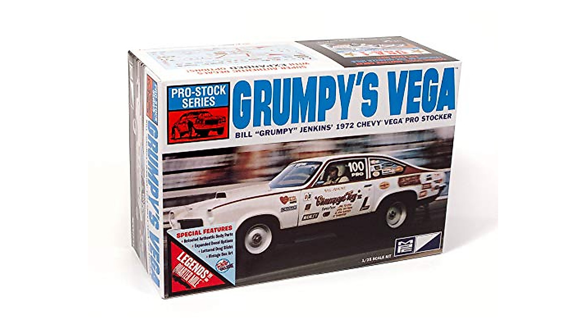 MPC 1972 Chevy Vega Model Kit - Pro Stock Drag Racing Replica