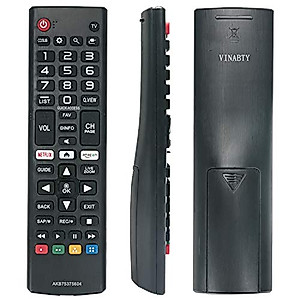 VINABTY Replaced Remote fit for LG TV 70UK6570 86UK6570 75UK6570 43UK6300 49UK6300 50UK6300 55UK6300 65UK6300 43UK6500AUA 50UK6500AUA 55UK6500AUA 65UK6500AUA 43UK6300BUB 49UK6300BUB AKB75375604