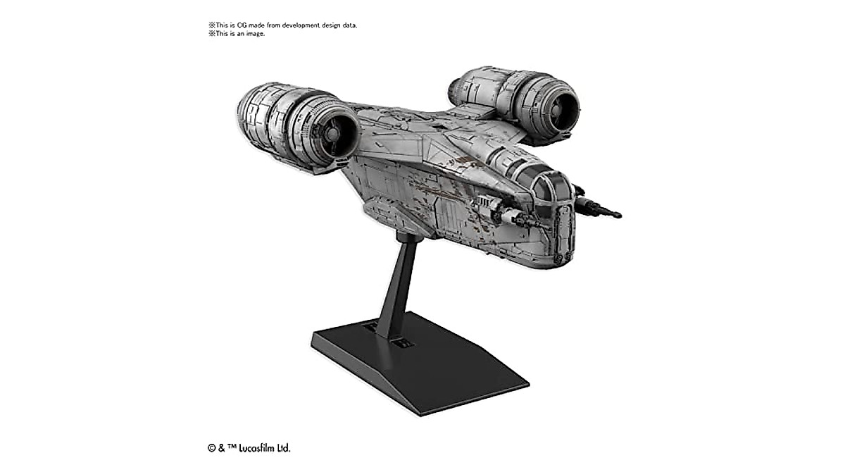 Bandai Razor Crest Model Kit - The Mandalorian Collectible