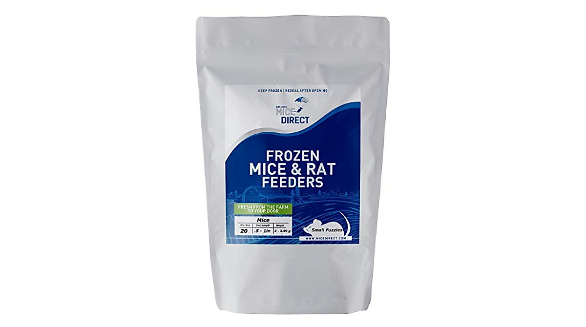 MiceDirect Frozen Small Fuzzie Mice for Snakes - 20 Pack