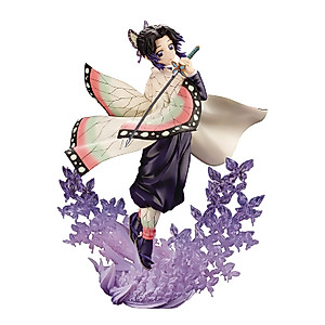 Kotobukiya Demon Slayer: Kimetsu no Yaiba; Shinobu Kocho ArtFX J Statue, Multicolor