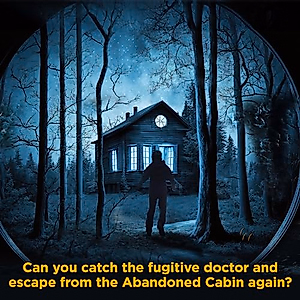 EXIT: The Return to The Abandoned Cabin | EXIT: The Game - A Kosmos Game | Family-Friendly, Card-Based at-Home Escape Room Experience | Collaborative for 1 to 4 Players, Ages 12+
