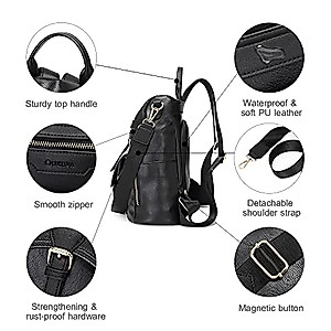 RICH LEAF Women Fashion Backpack Purse Convertible Shoulder Satchel Handbags for Women Travel Backpack Anti Theft Ladies Casual Leather Backpack Waterproof Multipurpose Design