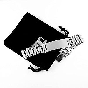 Clinical Laboratory Technician Bracelet, If at first you don't succeed, try doing what your athletic trainer told you to do the first time., Stainless Steel Courage Inspirational Wristband, Ladde