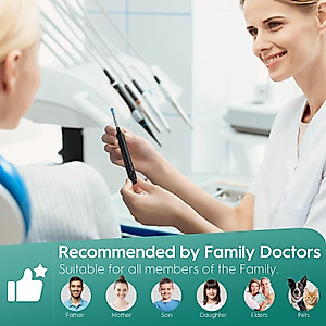 Earwax Camera Ear Camera Otoscope Cleaner, Oxbird 1080P Wireless Ear Wax Removal Kit Smart Ear Cleaner with Camera and Light for iPhone, Ipad & Android Smart Phones (Black)