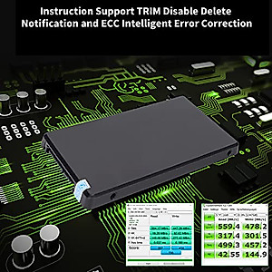 PUSOKEI External Solid State Drive, Mobile Solid State Disk 2.5 Inch Light Hard Drive for Desktop Laptop for OS X for XP for Win7 for Win8 for Win10 for Linux(120GB)